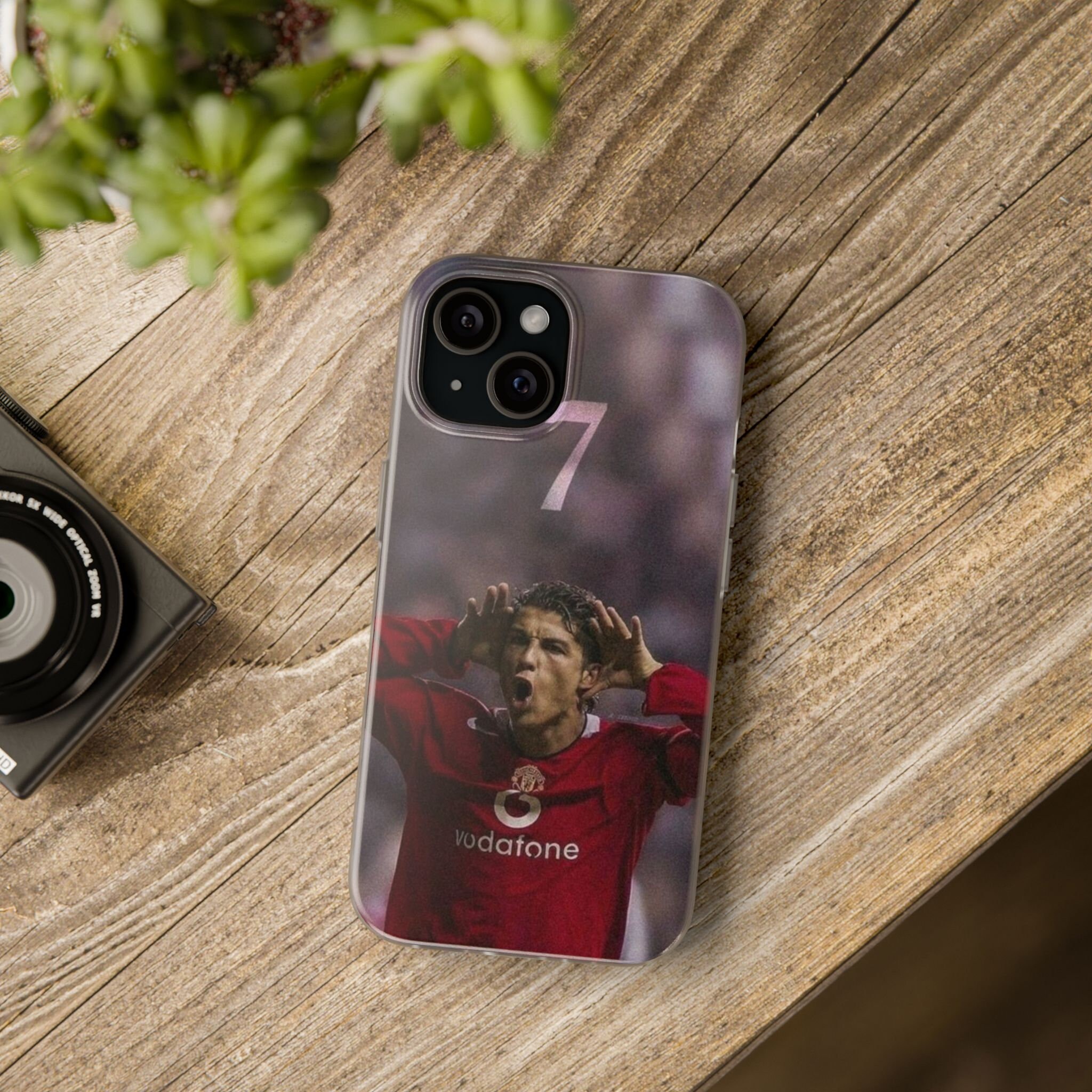 Cristiano Ronaldo Football Soccer Phone Case Football Fan Gift Ronaldo ...