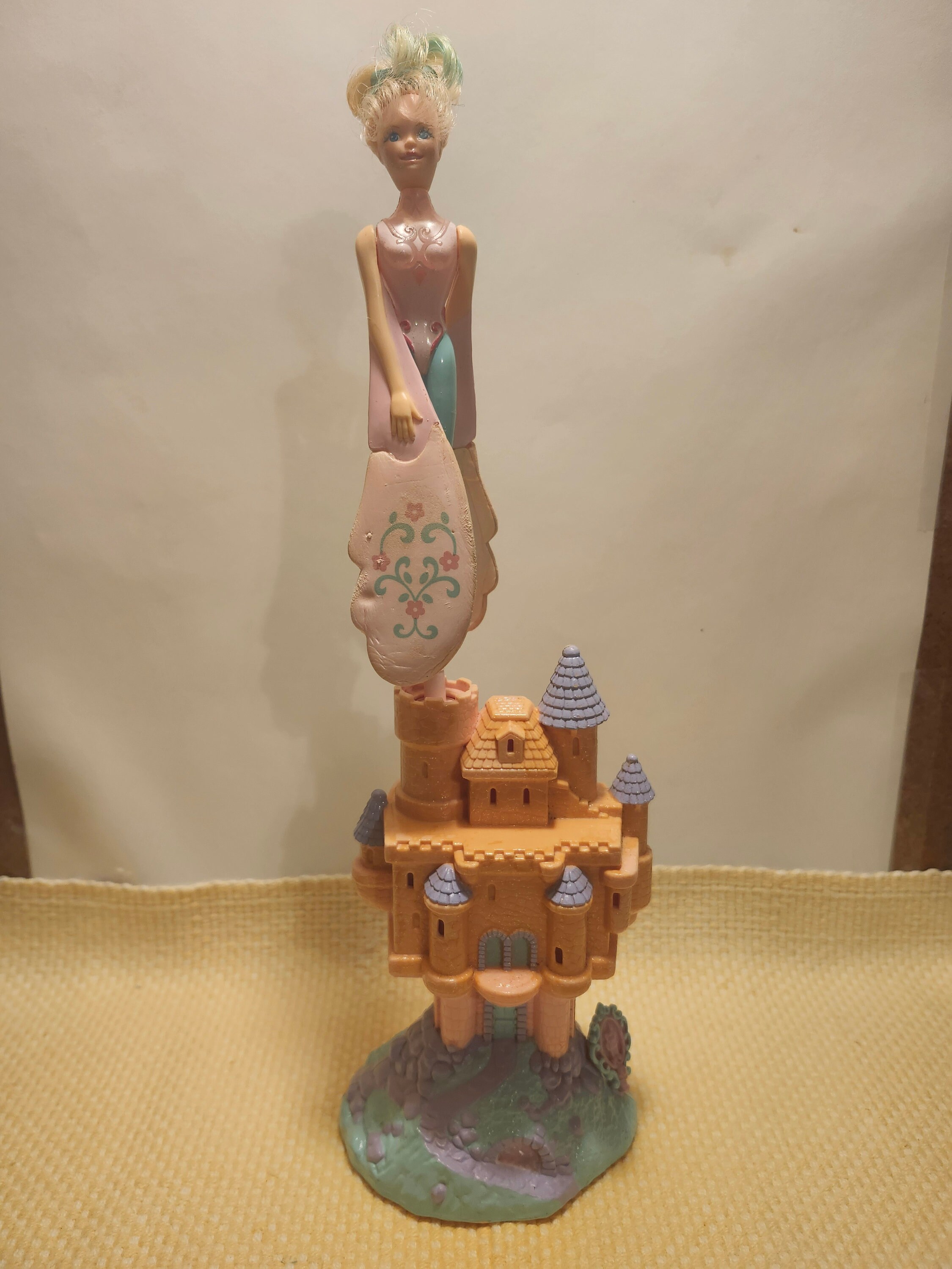 RARE* Vintage Pink Castle Galoob Sky Dancer- Works! Video Included. - Etsy