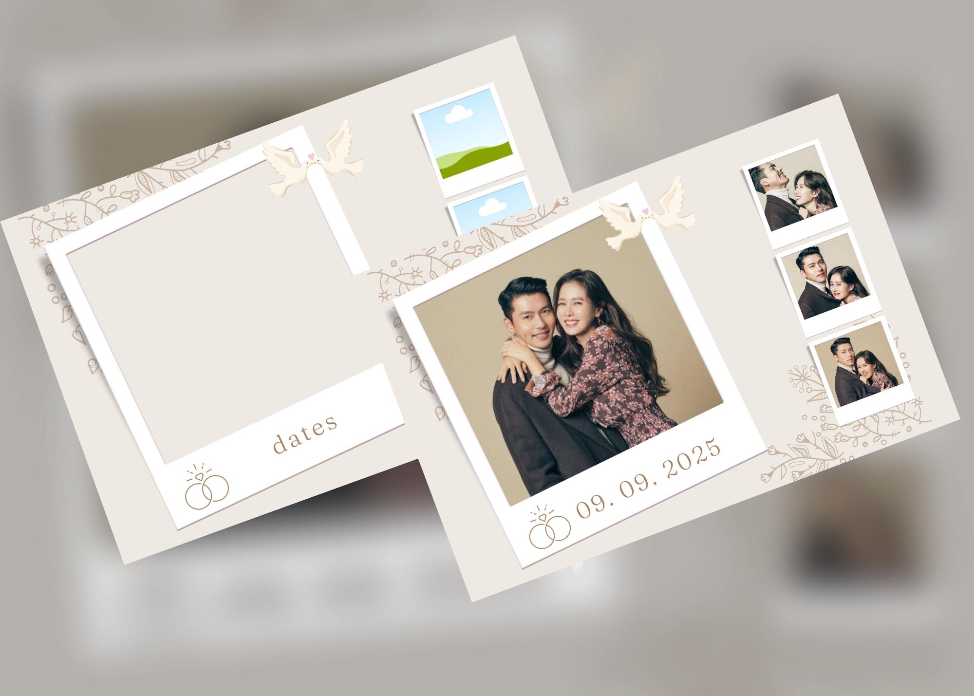 Custom Wedding Photo Booth Template With 360 Engagement Photo Booths ...