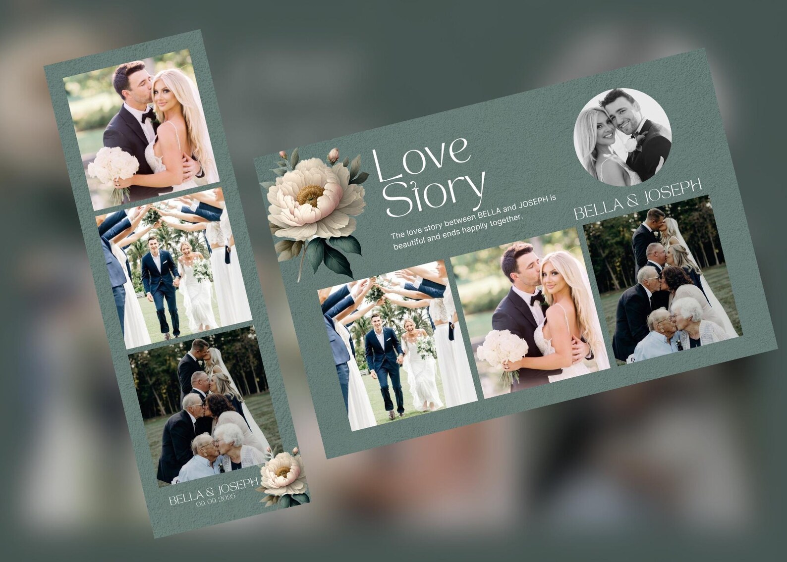 Custom Wedding Photo Booth Template With 360 Birthday Photo Booth ...