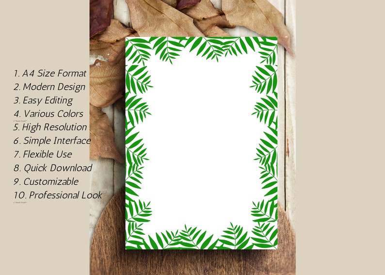 Letter Frames Canva, Letter Frames, Us Size Letter, A4, Coloring Paper ...