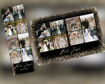 Custom Wedding Photo Booth Strip Template 360 Birthday Photo Booth ...