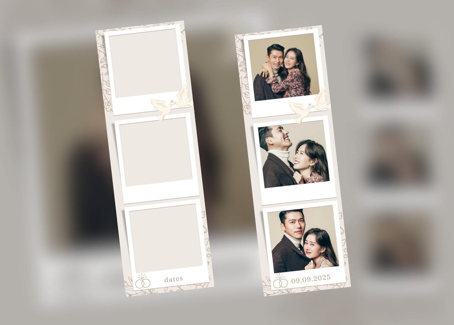 Custom Wedding Photo Booth Template With 360 Engagement Photo Booths ...