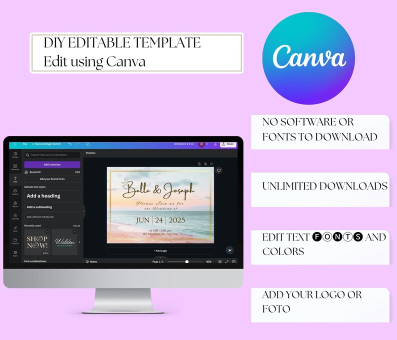 Custom Friend Photo Booth Template With 360 Wedding Photo Booths ...