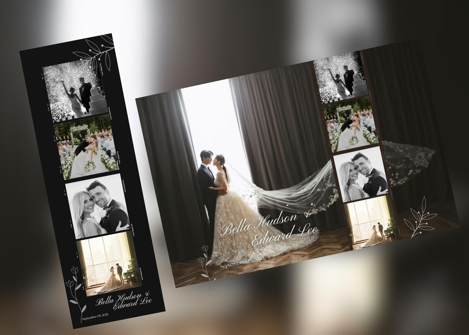 Custom Wedding Photo Booth Template With 360 Graduation Photo Booths ...