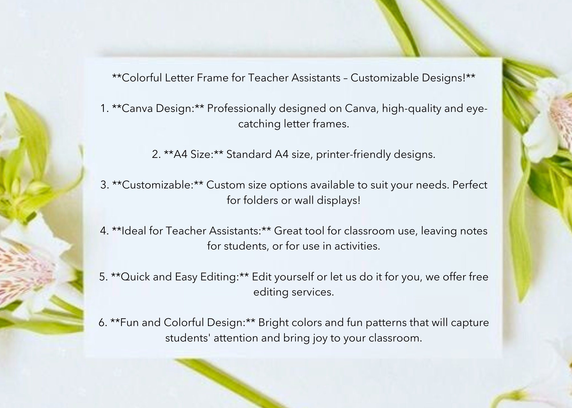 Letter Frames Canva, Letter Frames, Us Size Letter, A4, Coloring Paper ...