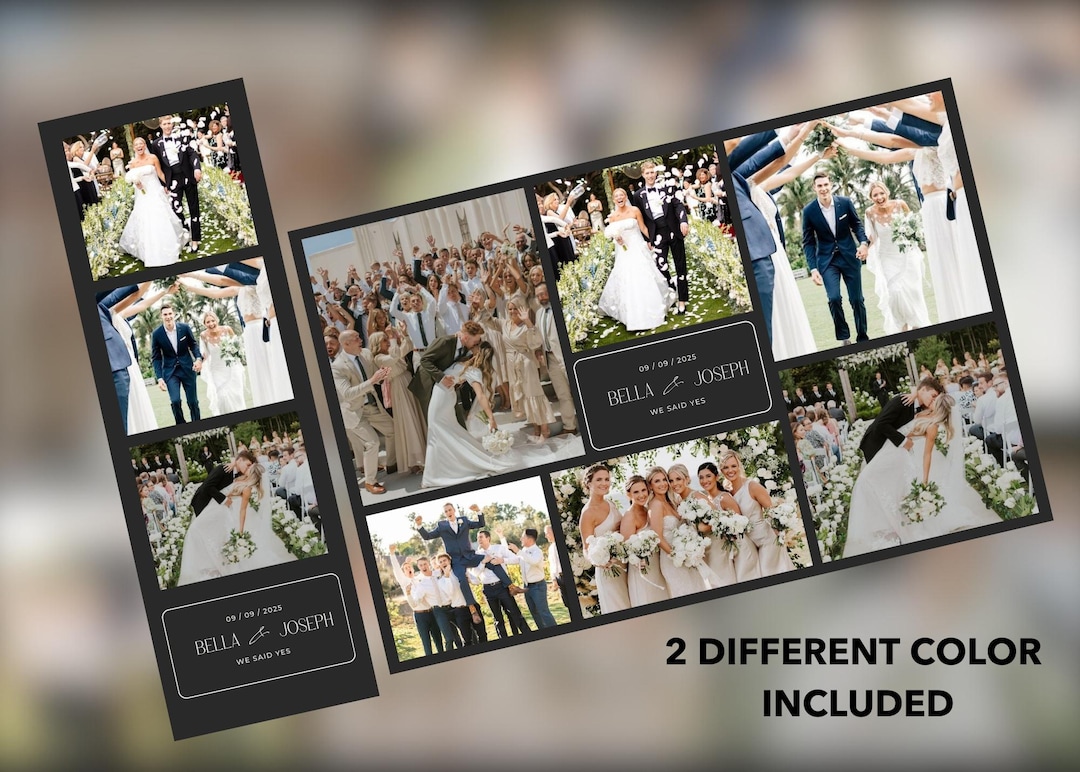 Custom Wedding Photo Booth Template With 360 Wedding Photo Booths ...