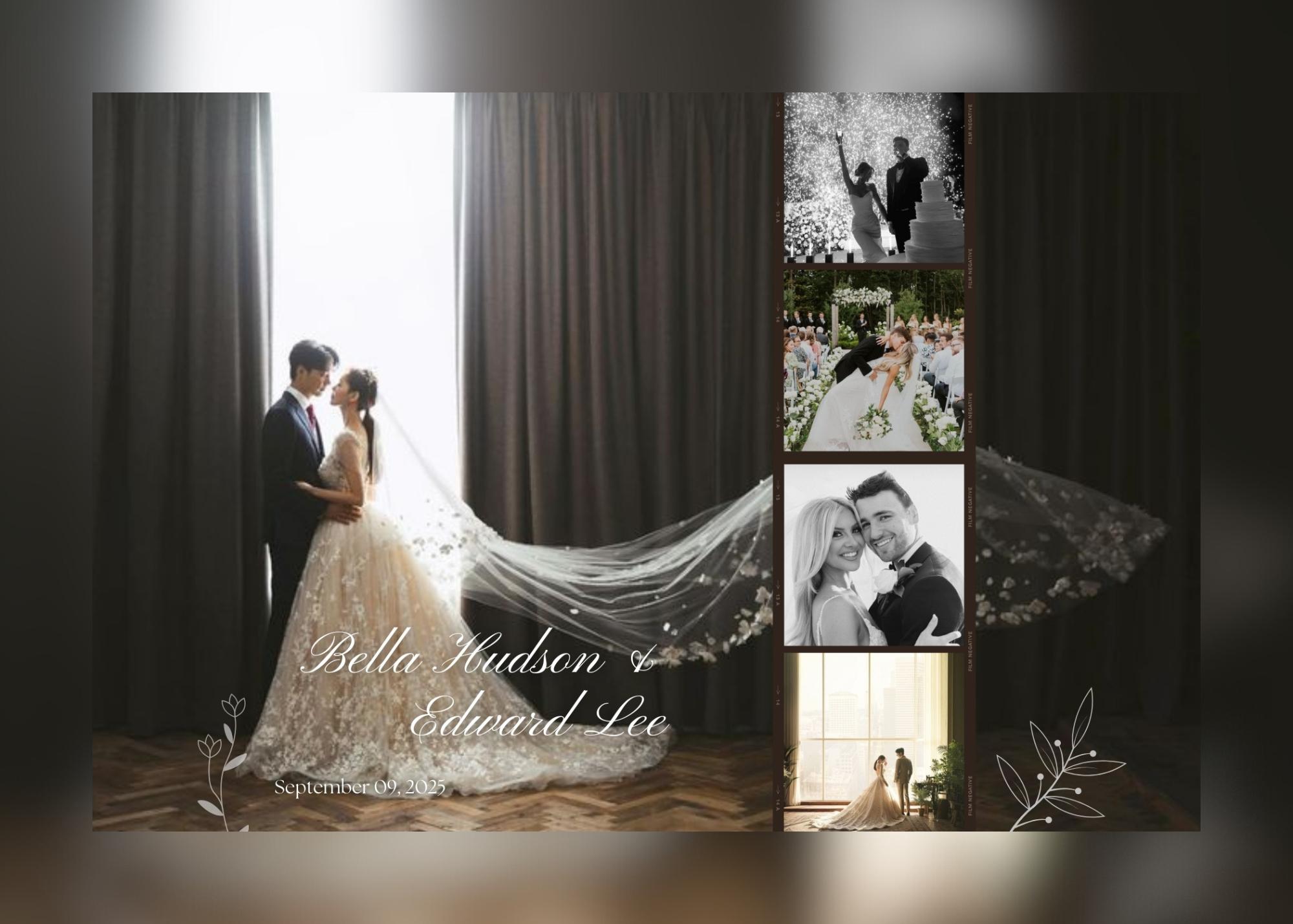 Custom Wedding Photo Booth Template With 360 Graduation Photo Booths ...