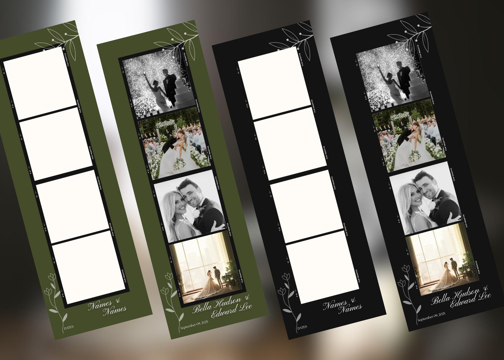 Custom Wedding Photo Booth Template With 360 Graduation Photo Booths ...