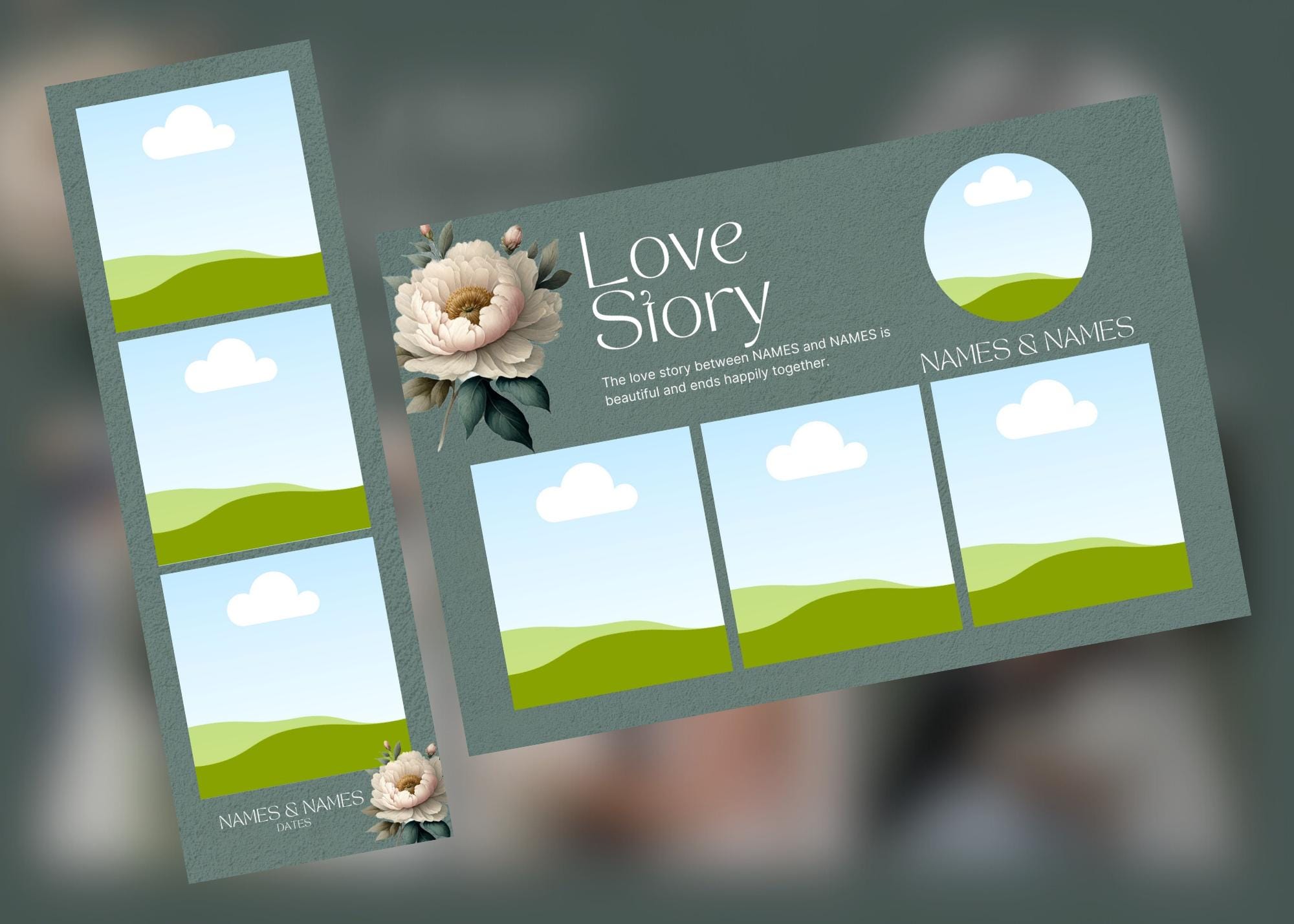 Custom Wedding Photo Booth Template With 360 Birthday Photo Booth ...