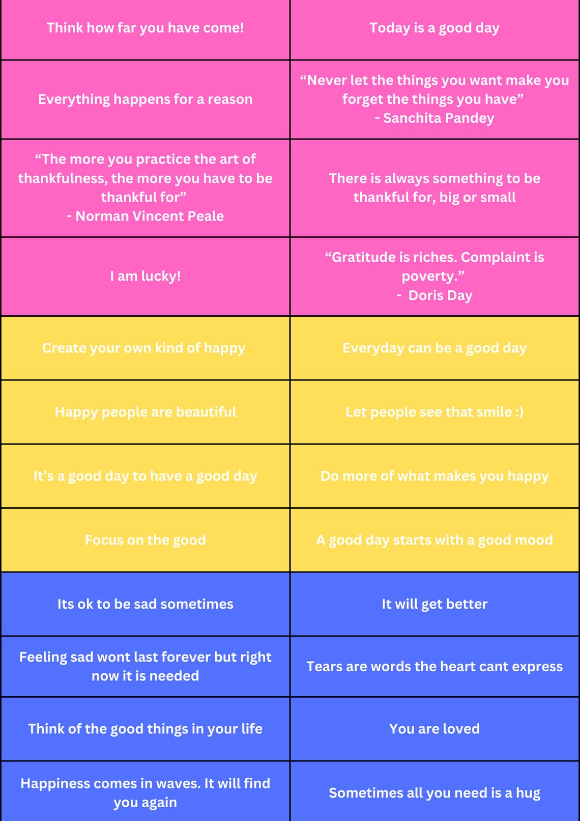 Read Me When You Are... Jar Printable Notes and Label. 48 Notes 8 for ...