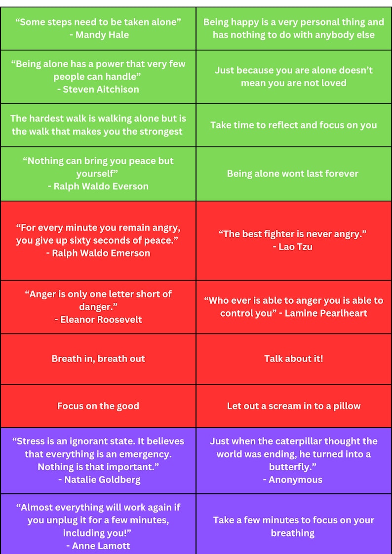 Read Me When You Are... Jar Printable Notes and Label. 48 Notes 8 for ...