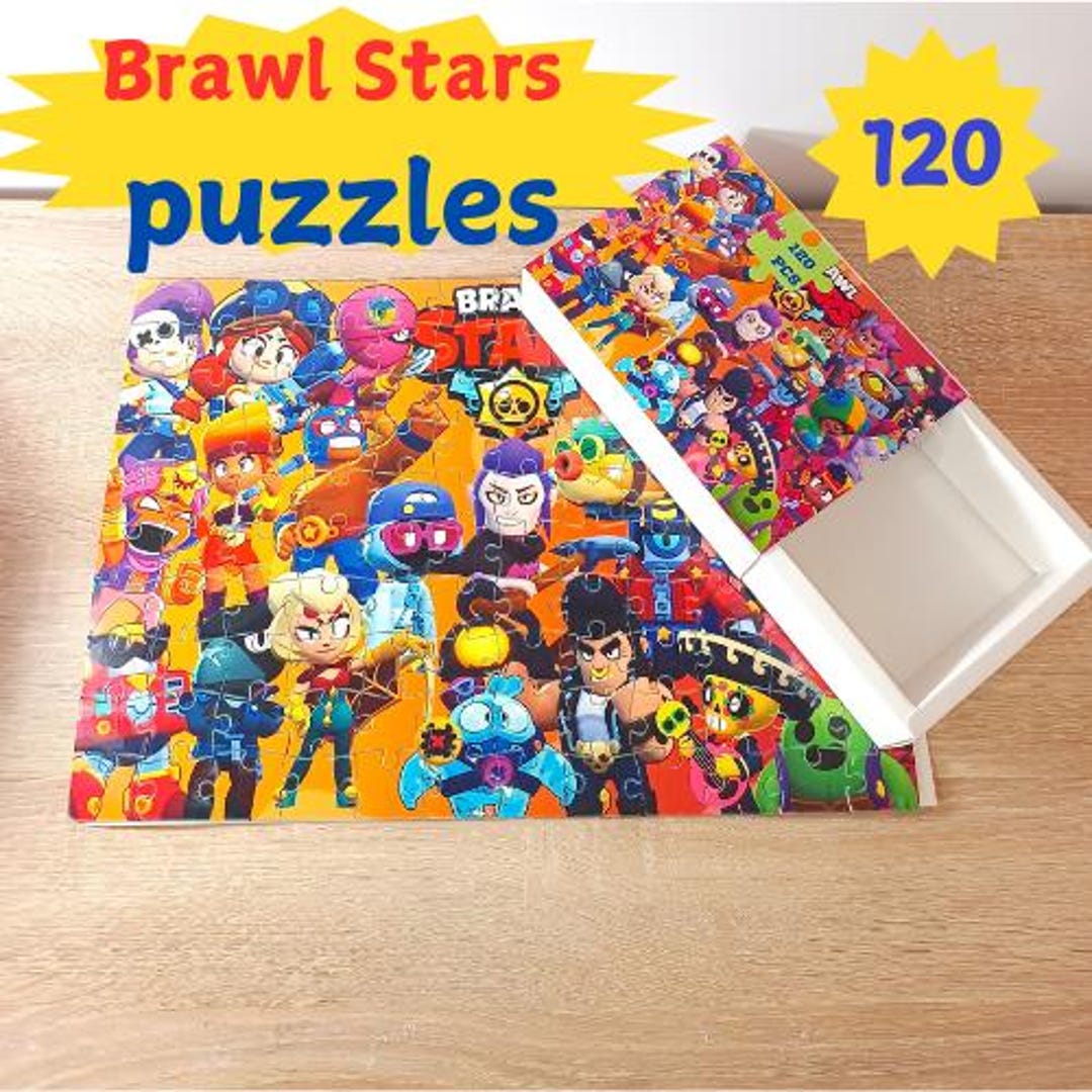 Brawl Stars Puzzles 120 Parts. Puzzles for Brawler. - Etsy