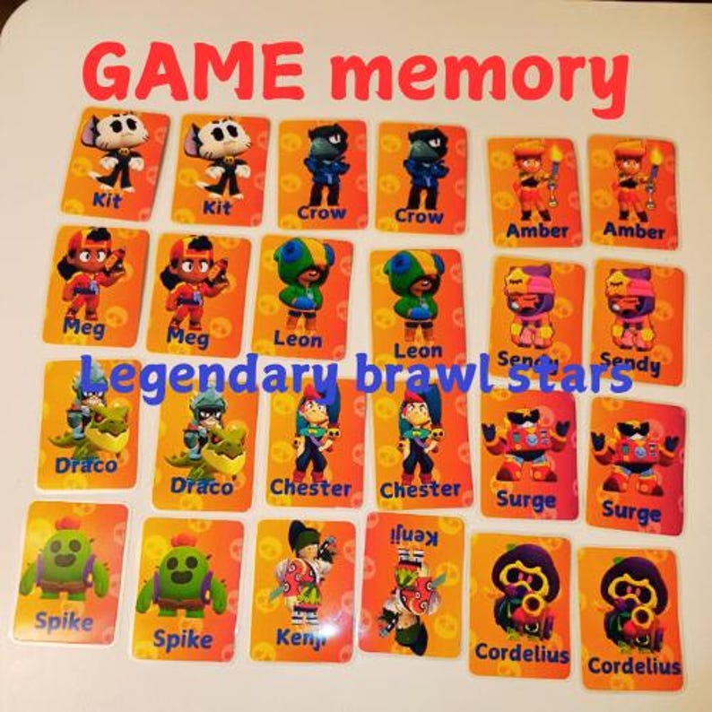 A Game to Develop Memory and Attention in the Style of Brawl Stars ...