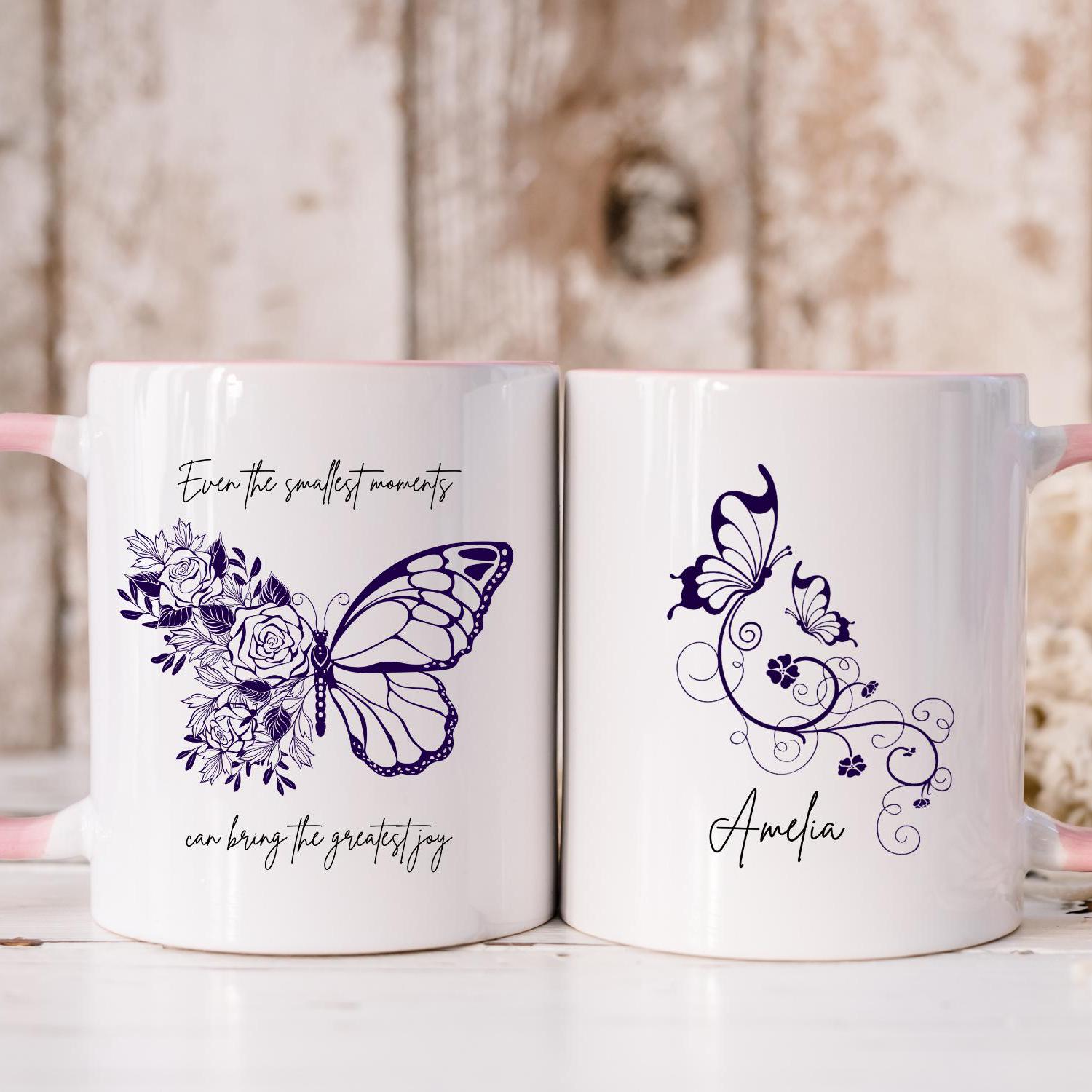 Butterfly Mug. Custom Butterfly Mug. Personalised Butterfly Mug. Mug ...