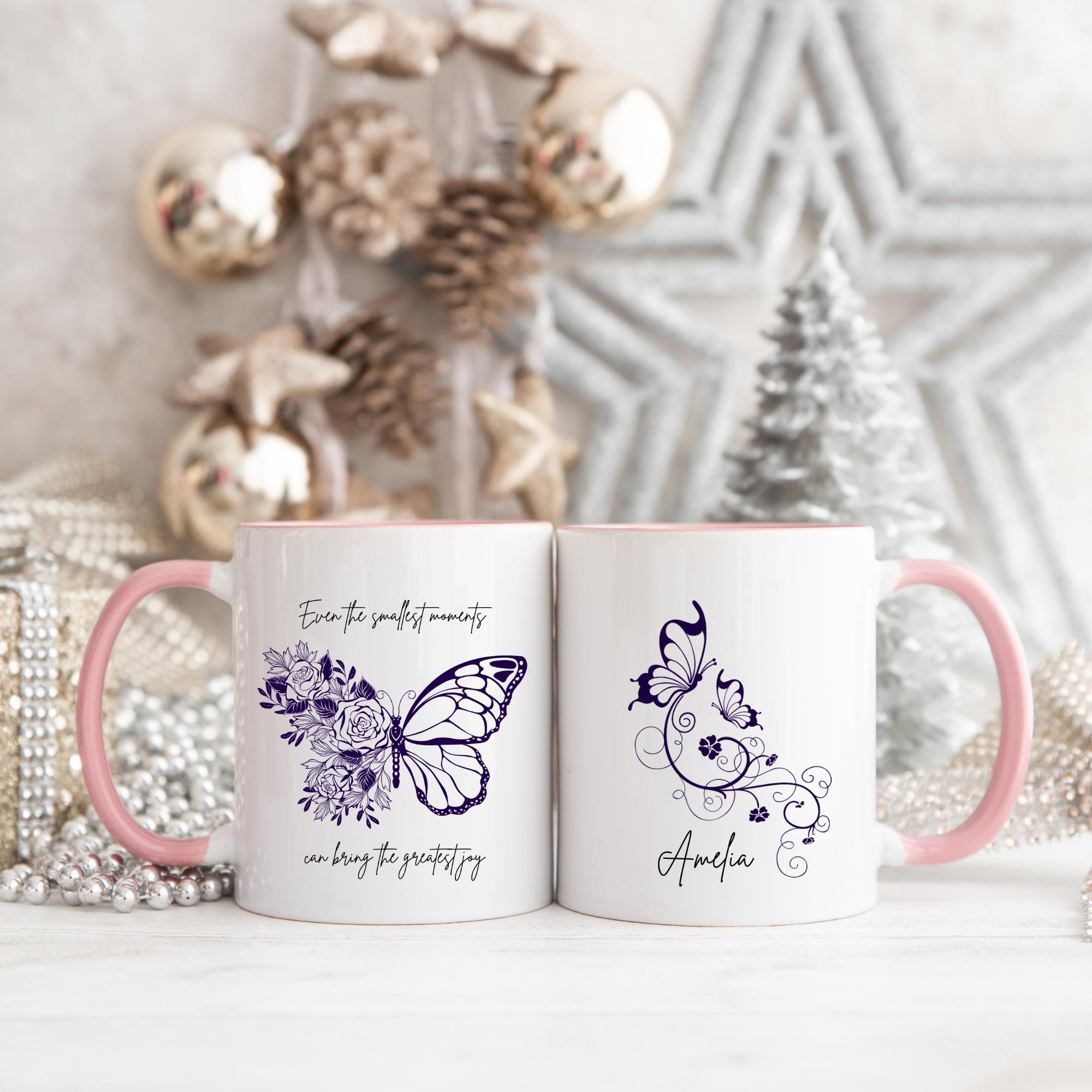 Butterfly Mug. Custom Butterfly Mug. Personalised Butterfly Mug. Mug ...