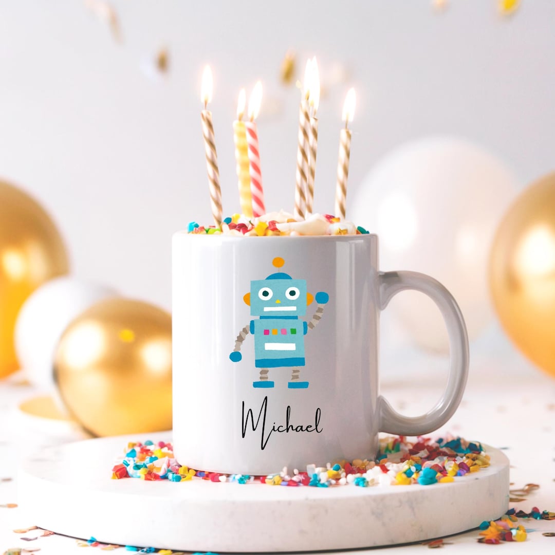 Personalised Kids Mug: Custom Kids Name Mug - Etsy