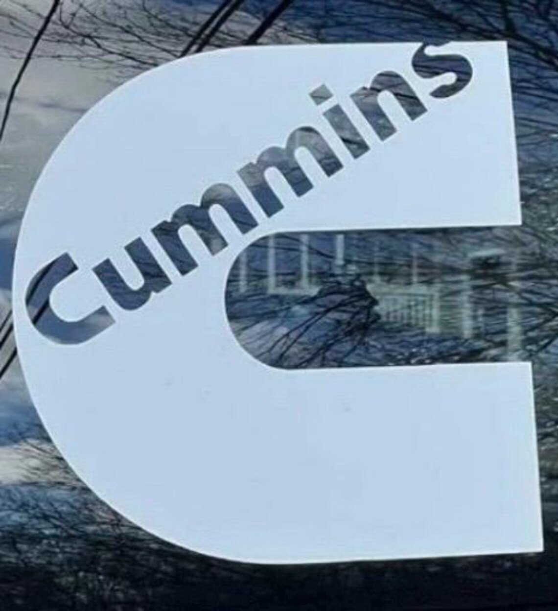 Cummins Logo Decal Bumper Sticker - Etsy