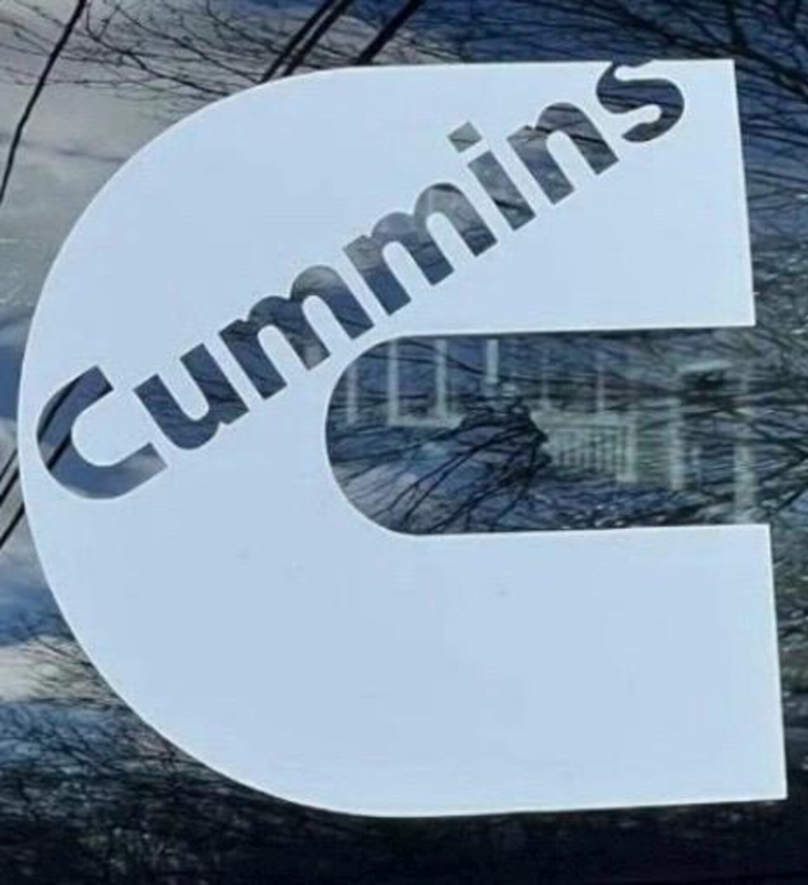 Cummins Logo Decal Bumper Sticker - Etsy