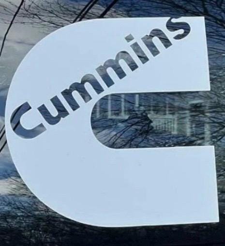 Cummins Logo Decal Bumper Sticker - Etsy