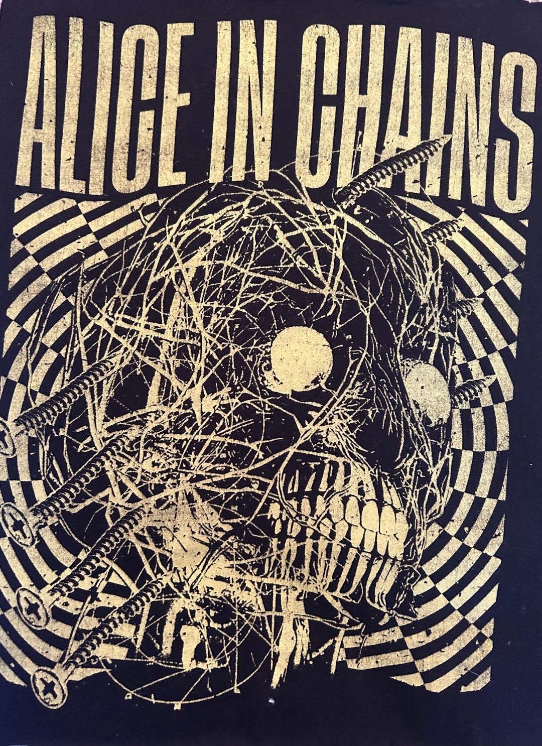 Custom Size Flannel With Alice in Chains Graphic - Etsy