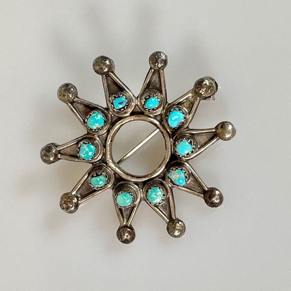 Turquoise Pin - Etsy