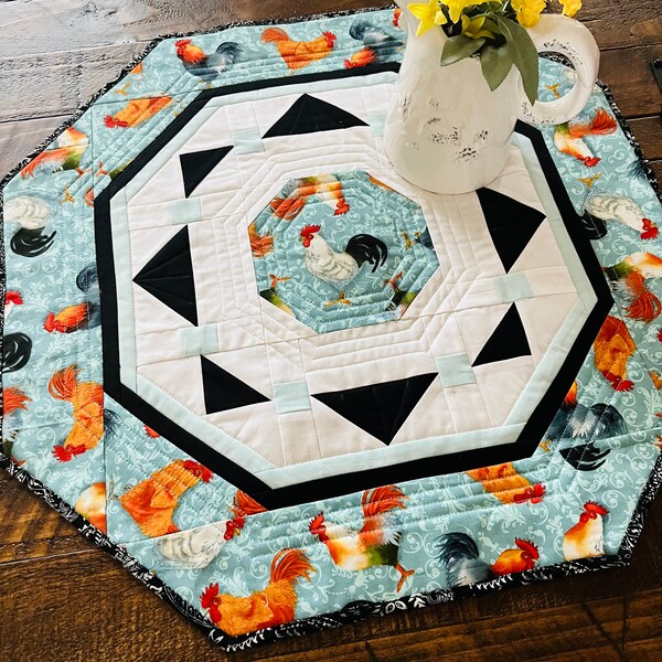 Octagon Table Topper - Etsy