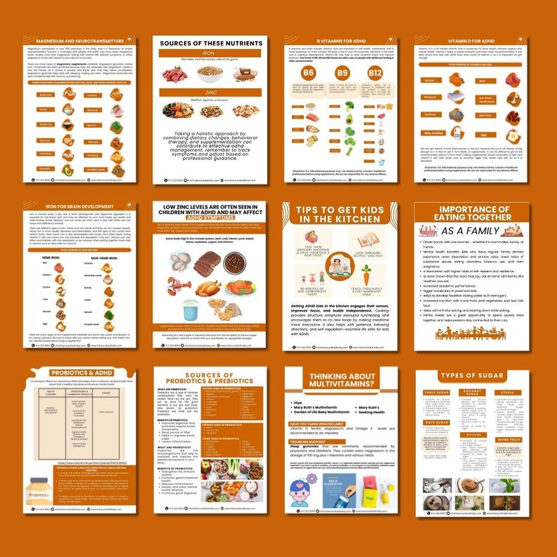 ADHD Nutrition and Red Food Dye Guide - Kids Behavior Health Handouts ...