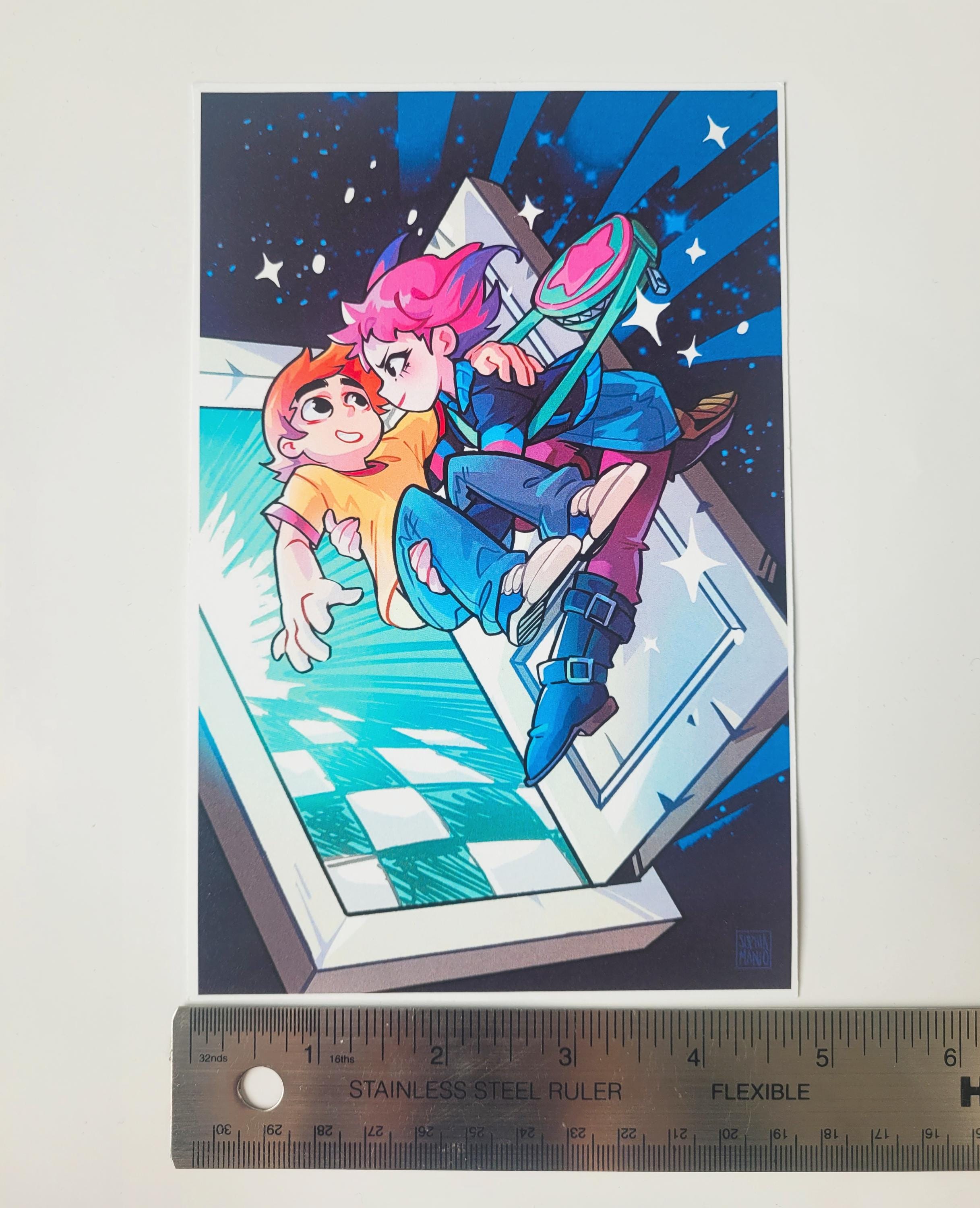 Scott Pilgrim Mini Print - Etsy