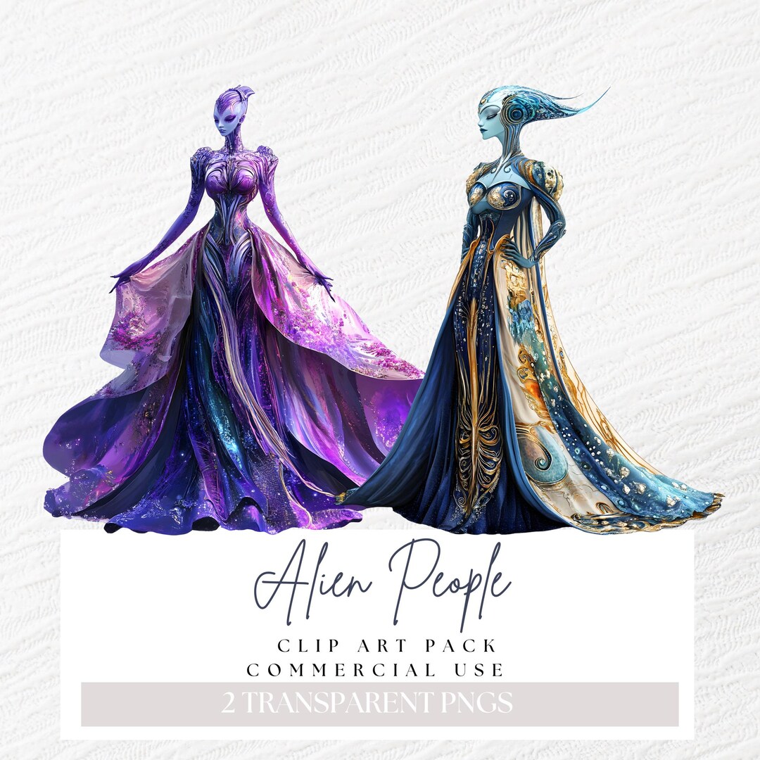 Peculiar People Clip Art, Quirky People, Alien PNG, Halloween Clipart ...