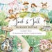 Watercolor Nursery Rhyme Clipart, Nursery Rhyme PNG, Jack and Jill ...