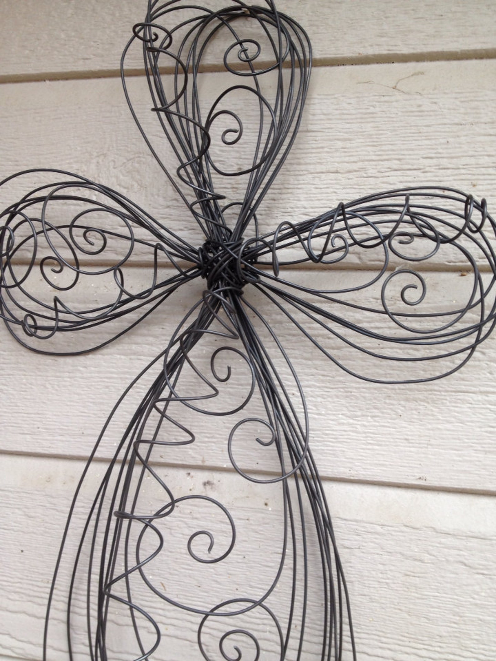 Medium Swirls and Twirls Twisted Wire Cross - Etsy