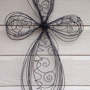 Medium Swirls and Twirls Twisted Wire Cross - Etsy