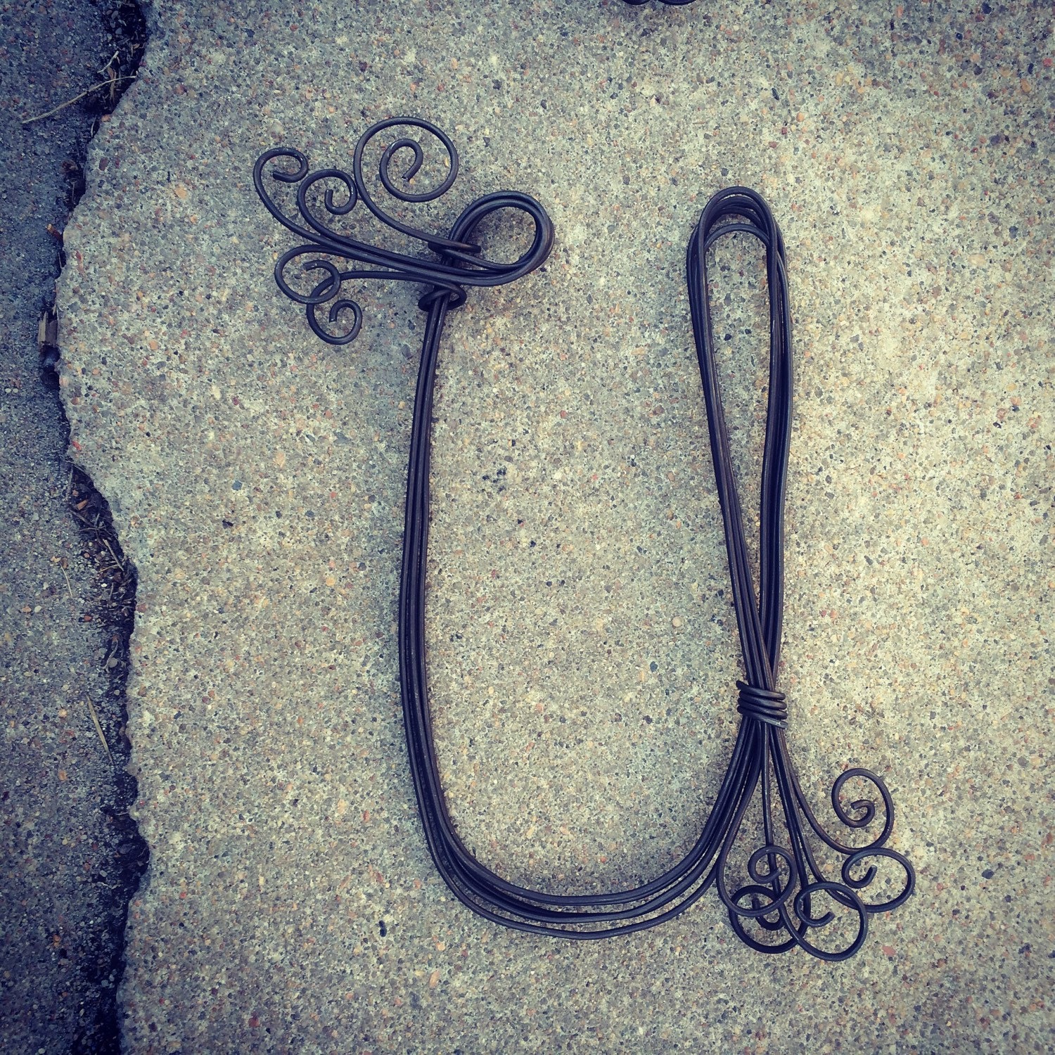 Twisted Wire Monogram Letter Script Initials Letters Capital Letter ...