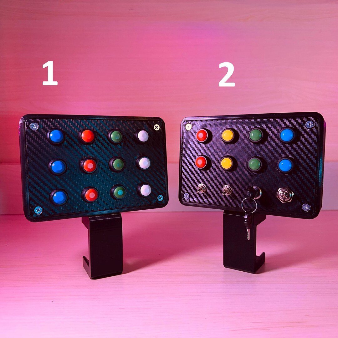 12 Function Button Box for Simulation Games - Etsy