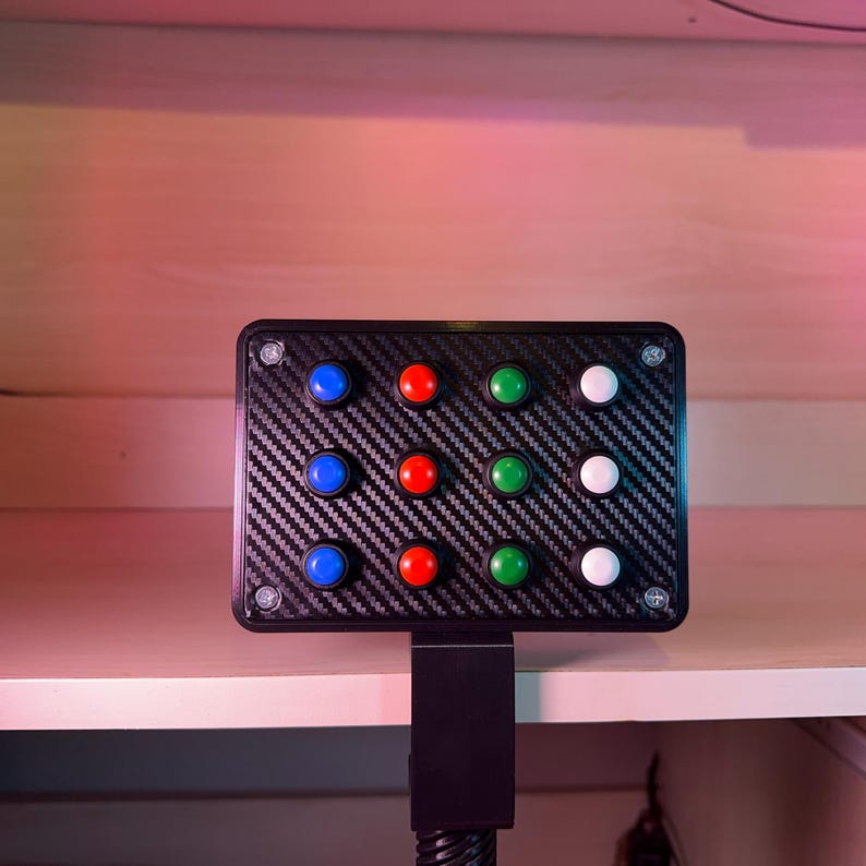 12 Function Button Box for Simulation Games - Etsy