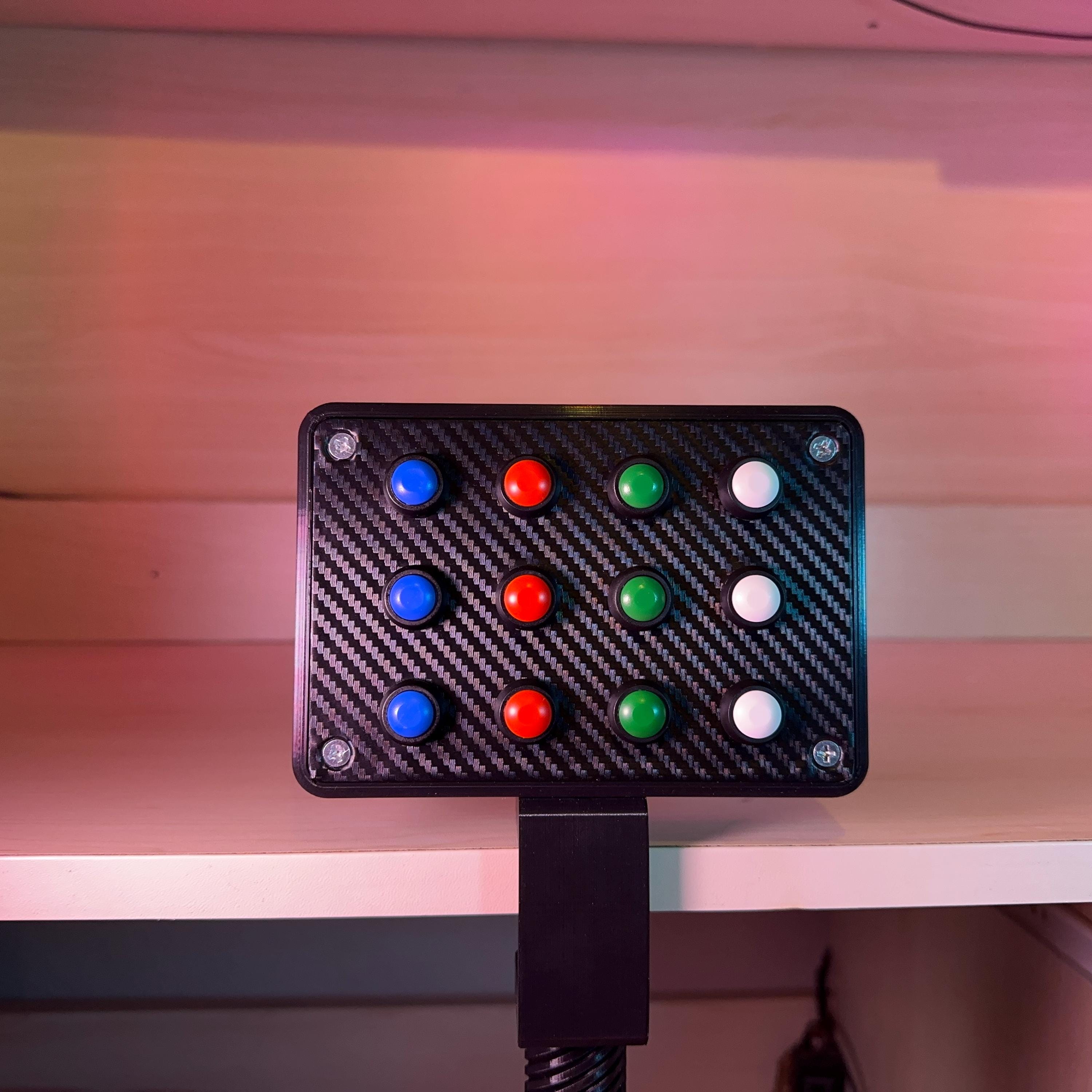 12 Function Button Box for Simulation Games - Etsy