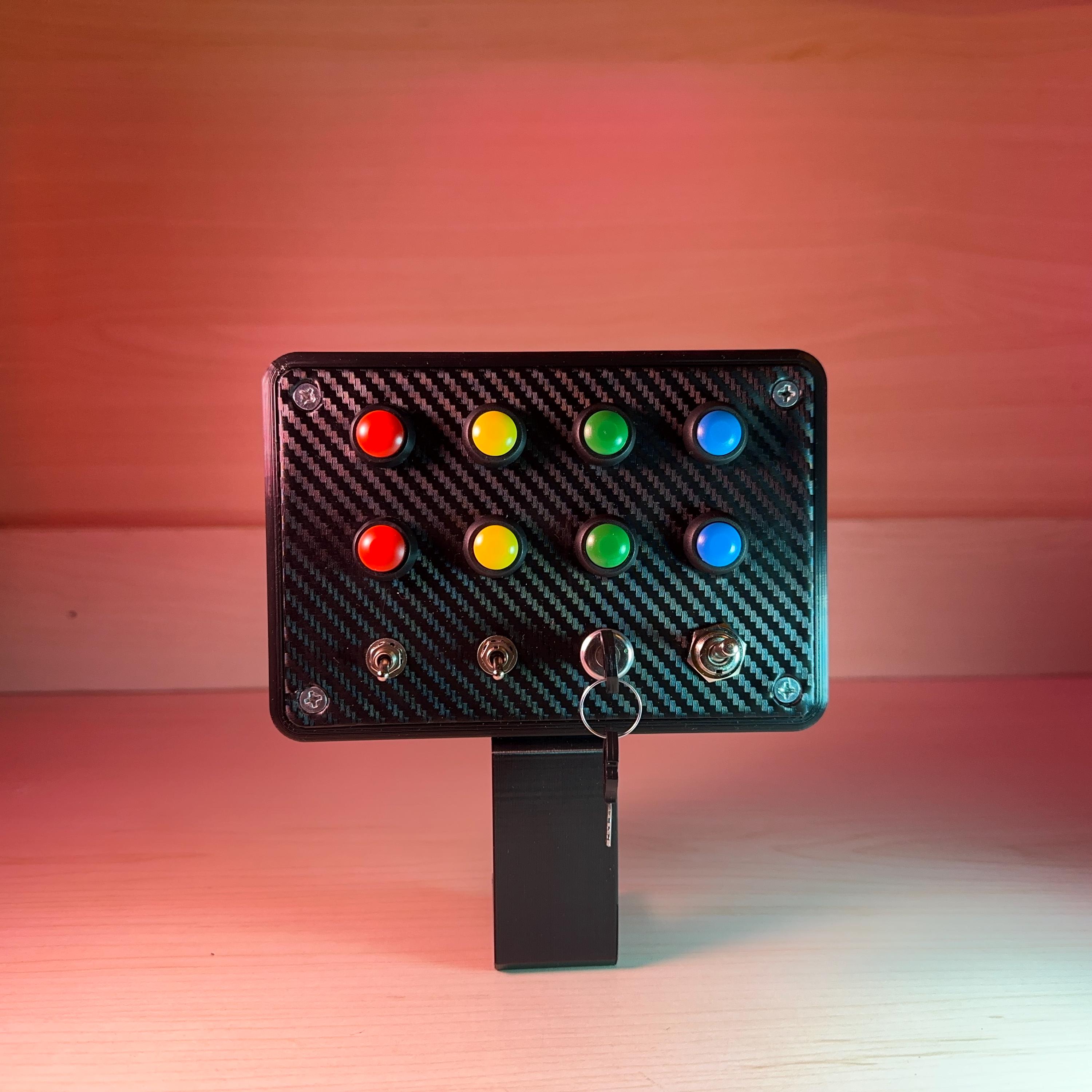 12 Function Button Box for Simulation Games - Etsy