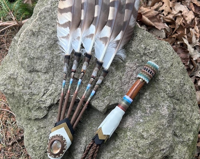 Turaco Peyote Fan - Etsy