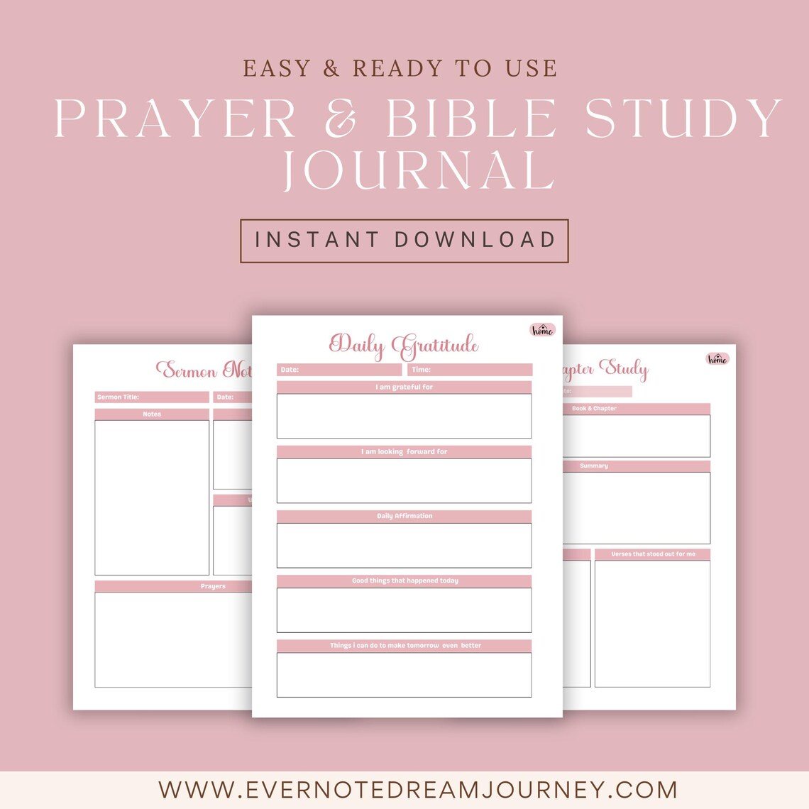 Prayer & Bible Study Journal | Transform Your Spiritual Journey Your ...