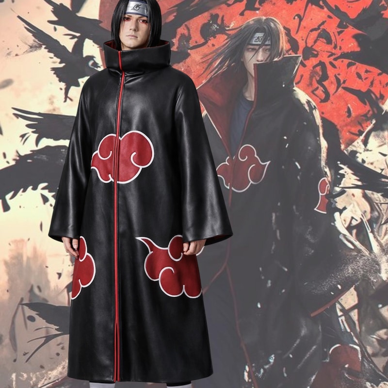 Naruto Akatsuki Cloak - Etsy