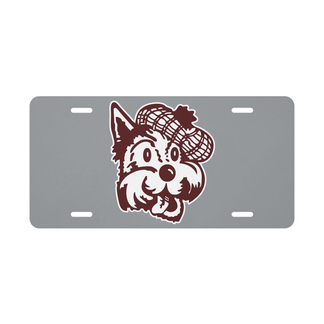 Argyle Scots - Gray - Vanity License Plate - Etsy