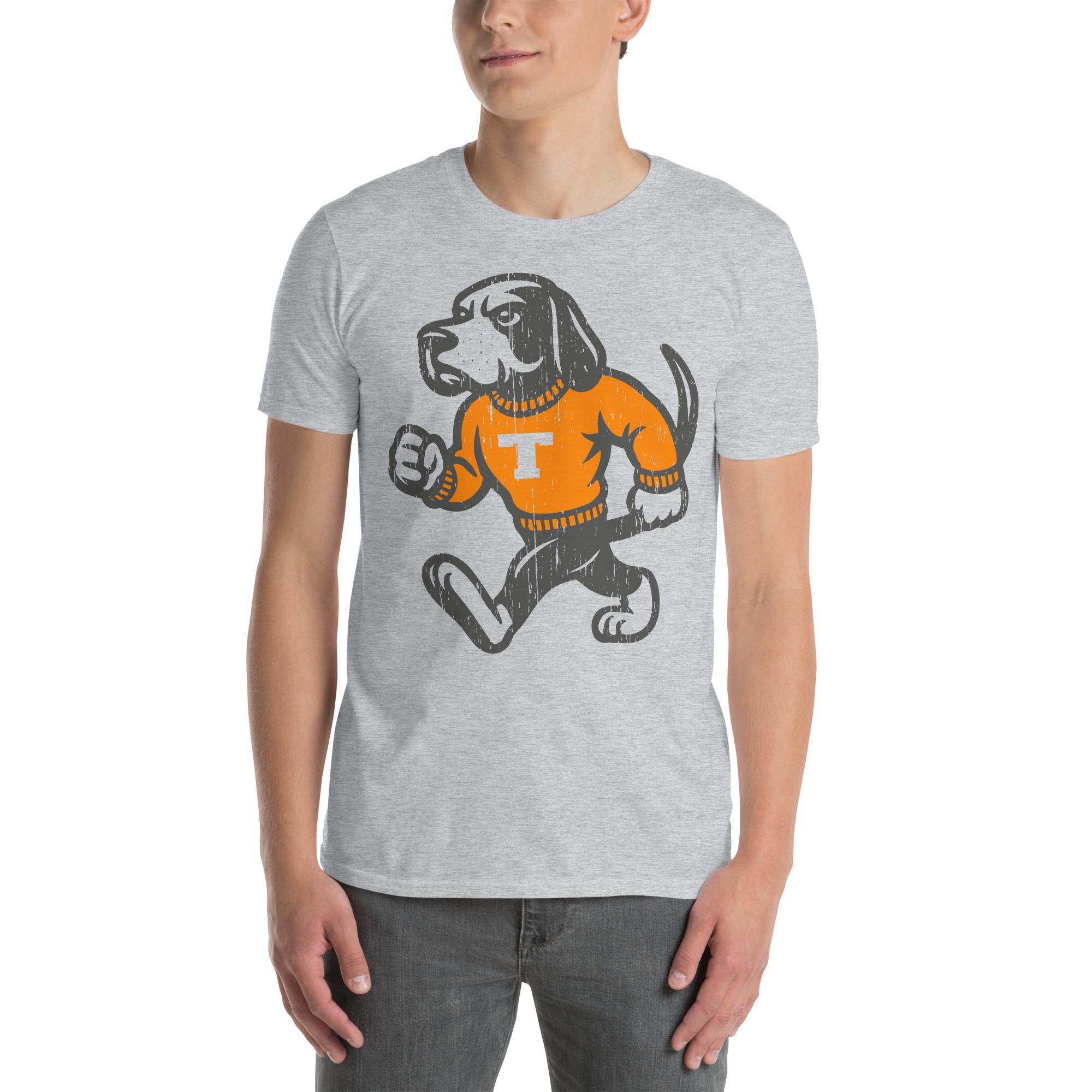 Tennessee Volunteers - Retro Smokey Mascot - Soft-style T-shirt - Etsy