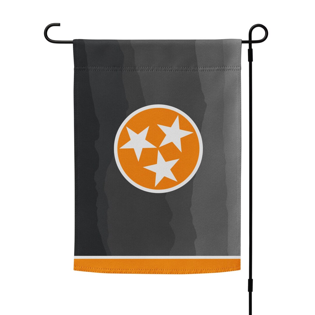 Smokey Grey Tennessee State Flag (garden Flag) - Etsy