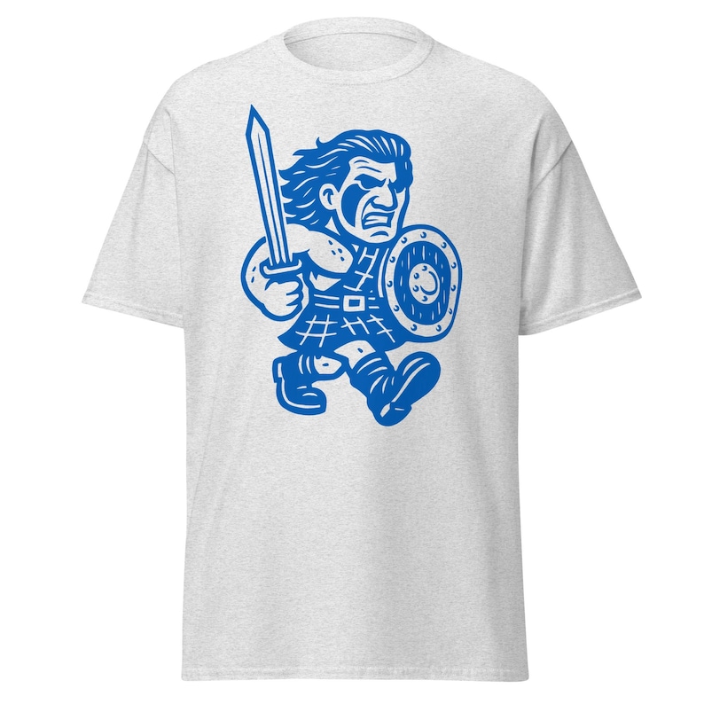 Braveheart - William Wallace Cartoon - Classic Tee - Neutrals - Etsy