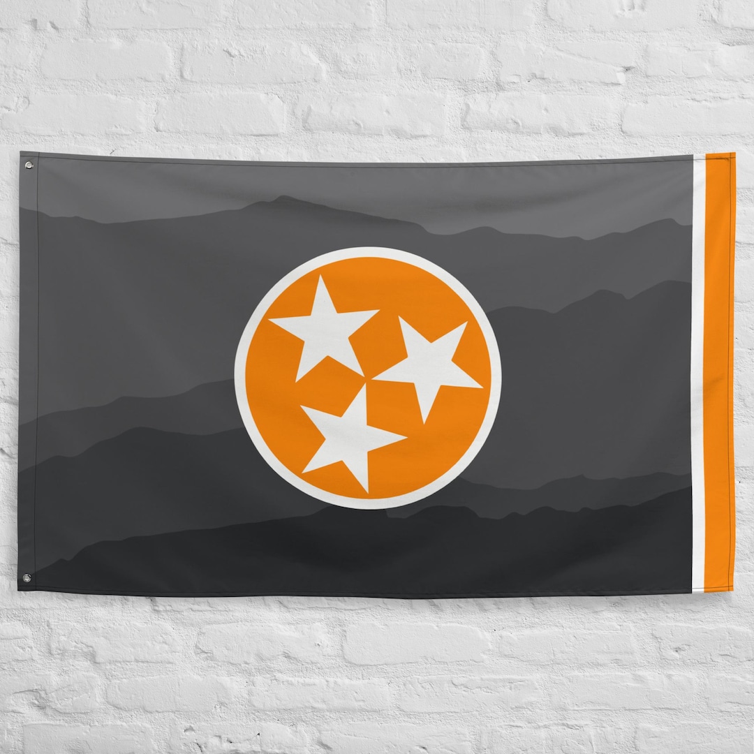 Smokey Grey Tennessee State Flag - Etsy