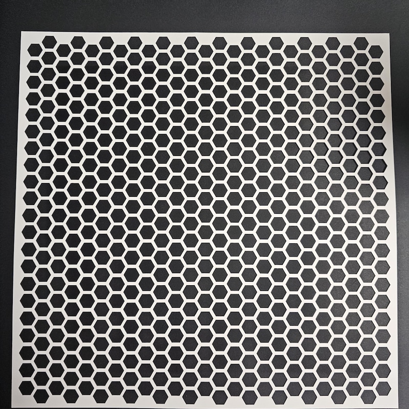 Hexagon Stencil - Etsy