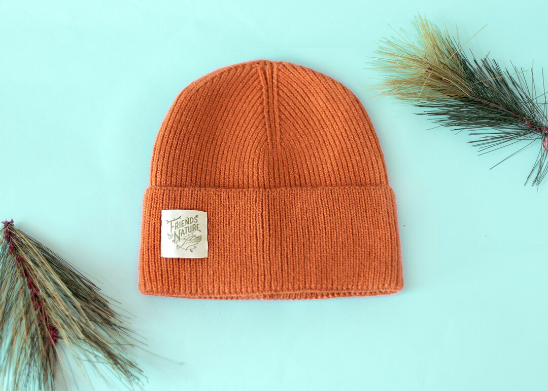 Friends of Nature Knit Beanie - Etsy