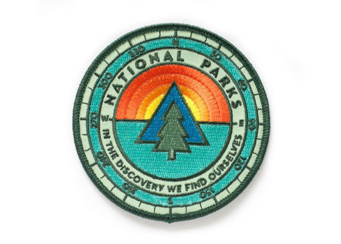National Parks Sunrise Patch - Etsy