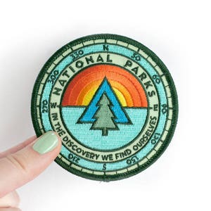 National Parks Sunrise Patch - Etsy